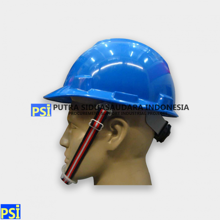 KRISBOW HELM FRONT BRIM WITH CHINSTRAP